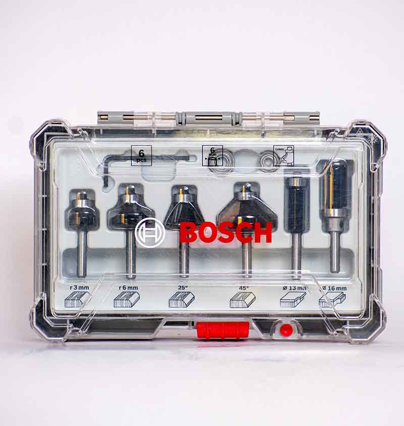 Bosch Router Bit (Wood, Metals)