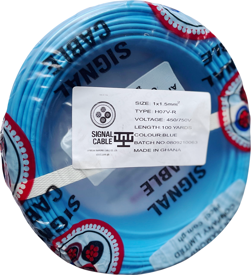 SIGNAL CABLE 1.5mm Blue Conduit Cables